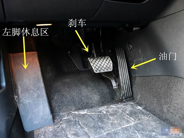 自动挡汽车油门和刹车在什么位置-自动挡刹车和油门分别在那边